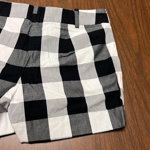 LOFT | Shorts | Loft Black And White Checkered Shorts Size 0 Nwt | Poshmark